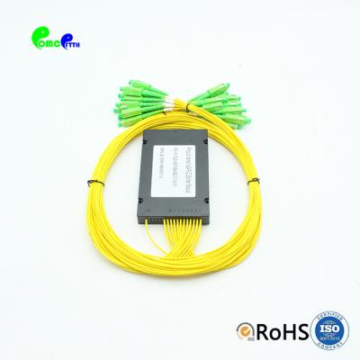 Cina tipo a fibra ottica del modulo della cassetta dell'ABS del separatore 1x24 con lo Sc APC di uscita 2.0mm in vendita