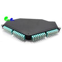 China 96F 128F 144F MPO Patch Panel 19' 1RU  Fixed Type FHD Patch Panel for sale
