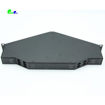 China o painel de remendo 19' de 96F 128F 144F MPO 1RU fixou o tipo painel de remendo de FHD à venda