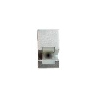 China Square Round FTTH Fiber Connector Adapters Simplex Coupler Single Mode for sale