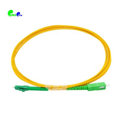 중국 APC SC LC 단일 모드 심플렉스 광섬유 점퍼 SM SX 3 미터 판매용
