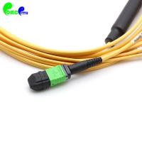 China 8F 40G MPO Trunk Cable Hareness Fiber Optic Cable Singlemode for sale
