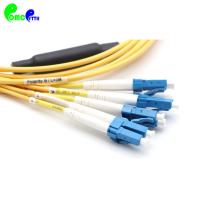 China 8F 40G MPO Trunk Cable Hareness Fiber Optic Cable Singlemode for sale
