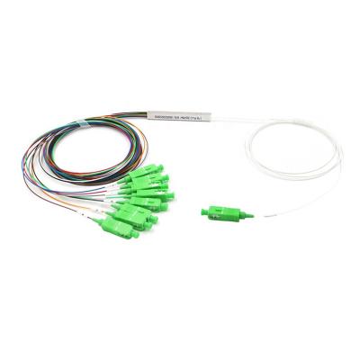 Cina Separatore a fibra ottica 1x8 Blockless dello SpA con il connettore dello Sc APC 9/125μm in vendita