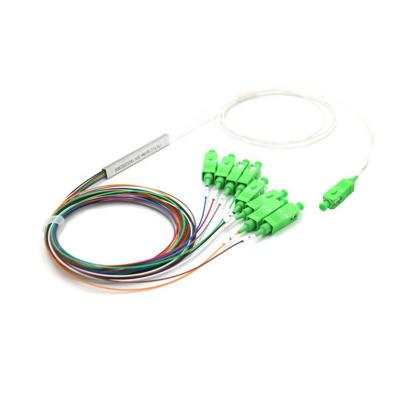 Cina Separatore a fibra ottica 1x8 Blockless dello SpA con il connettore dello Sc APC 9/125μm in vendita