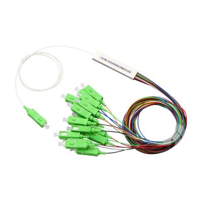 Cina Separatore a fibra ottica 1x8 Blockless dello SpA con il connettore dello Sc APC 9/125μm in vendita