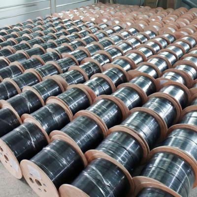 Cina Cavo flessibile a fibra ottica del filo di acciaio del Auto-supporto di GJYXFCH-2 2FOutdoor FTTH con il membro di forza di GFRP LSZH in vendita