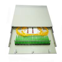 China Full Cover Slide Rail Rack Mount Patch Panel 19