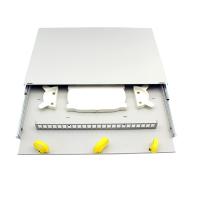 China Full Cover Slide Rail Rack Mount Patch Panel 19