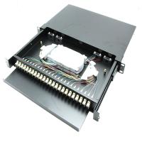 China V2 Type Slide Rail Rack Mount Patch Panel Full Loaded Easy Install for sale
