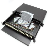 China V2 Type Slide Rail Rack Mount Patch Panel Full Loaded Easy Install for sale