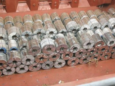 China Chrome Hot Dipped Galvanized Steel Coils , Galvalume coil  0.3mm - 3.5mm Thickness for sale