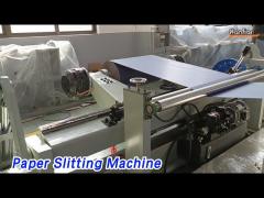 Roll Paper Slitting Machine 50m/min Hydraulic Locking High Precision