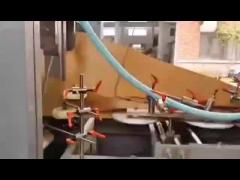Roll Fed 70pcs/Min Paper Courier Bag Making Machine , 80-250mm Mailing Bag Making Machine