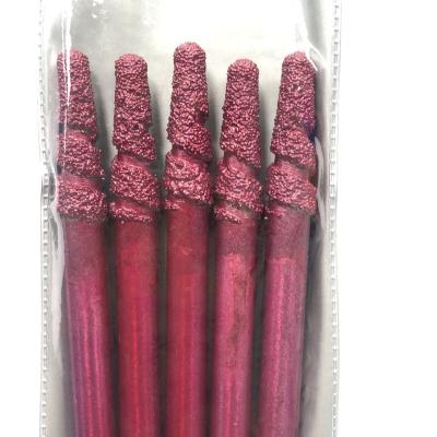 China cnc machine tools zhongteng diamond clog 12-6-50 engraving stone granite cnc router bits for sale