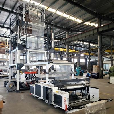 China ABA Three 3 Layer Blown Film Machine Co-Extrusion Plastic for sale