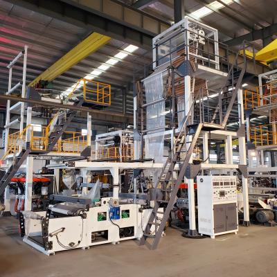 China Double Layer Co-Extrusion Aba Blown Film Machine for sale