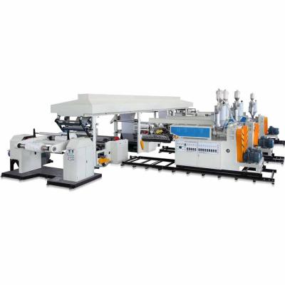 China Silicone Coated Release Liner Paper Extrusion Laminating Machine High Speed for sale