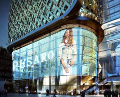 China Transparent LED Display, look-through LED Screen, Led Mesh Display, Transparent Led Video Wall for sale