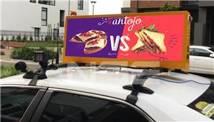 China Australia High Definition Taxi LED Display Taxi Topper LED Display for sale