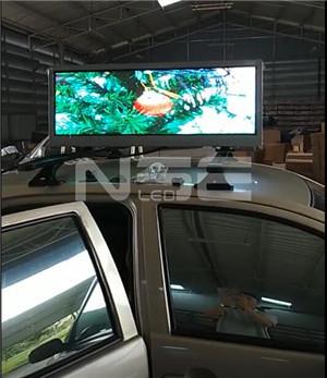 China Double Sided Full Color Taxi Sign In Malaysia Taxi Topper LED Display for sale