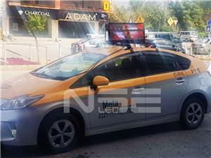 China P3 Taxi Advertising LED Display In Pakistan Taxi Top LED Display for sale
