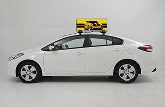China Outdoor Moving Advertising P5 In USA Taxi LED Display for sale