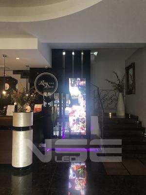 China Smart Phone WIFI Control LED Poster For Hotel Digital LED Poster for sale