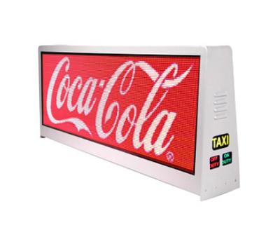 China TS 2.5/3/3.33/5 Taxi Top Display Taxi Topper LED Display Taxi LED Display powered Taxi Roof LED Display Exporter for sale