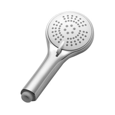 China ABS Engineering Plastic Or Stainless Steel Shower Heads With Smooth Lines And Convenient Control Button for sale
