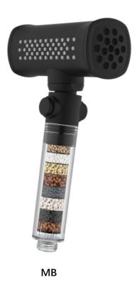 China Gun Like Handheld Shower With Filtering Capability For Cleaner And Healthier Shower Experience for sale