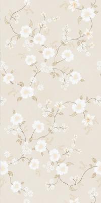 China Elegant Song ChrysanthemumElegance glazed porcelain glass floor ceramic glazed tile wholesale Thickness 9mm for sale