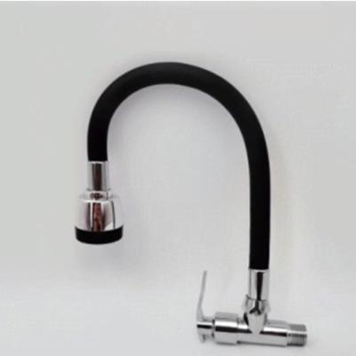 China Contemporary Style black kitchen faucet with Downward Water Outlet and Aerator for Gentle Water Flow and Splashing Prevention for sale