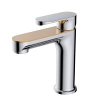 China Ceramic Valve Core Hand Basin Taps Deck Mounted  Single Handle for sale