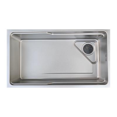 Cina Design moderno in acciaio inox 304 resistente alla ruggine, lavello da cucina a vasca singola in vendita