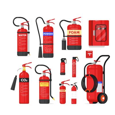 Cina Estintore a schiuma di fuoco rosso in acciaio inossidabile 1 kg estintore a spruzzo a polvere secca in vendita