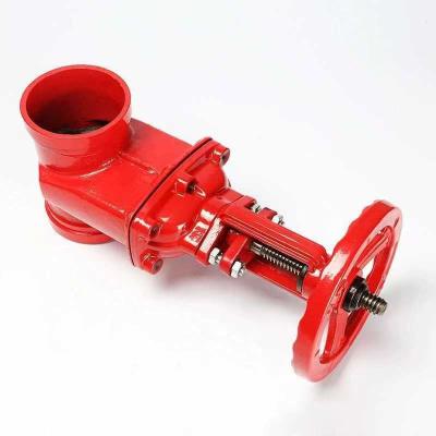 Cina Valvola di accensione a motore a spirale, serratura d'acqua, flange, attuatore di ghisa in vendita