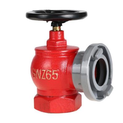 Cina Idrante antincendio in ferro duttile colore personalizzato con uscita in ottone in vendita