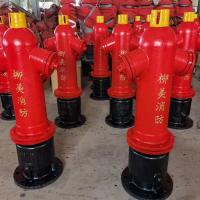 China Ductile Iron Outdoor Pillar Fire Hydrant Multi Function 65mm Customizable for sale