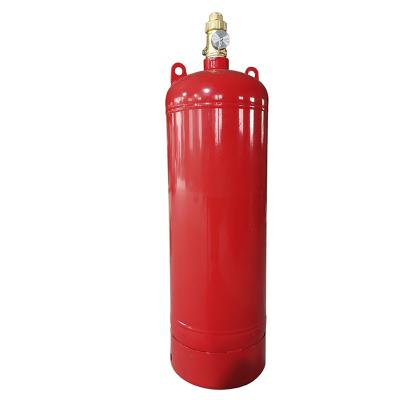 中国 UL 消火器 HFC-227ea 10L-180L 高圧鋼筒 赤色ガス点火 FM200 自動消火システム 販売のため