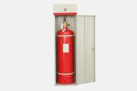 China UL Automatic Fire Trace System 120L Cylinder Single Cabinet FM200 Fire Suppression for sale