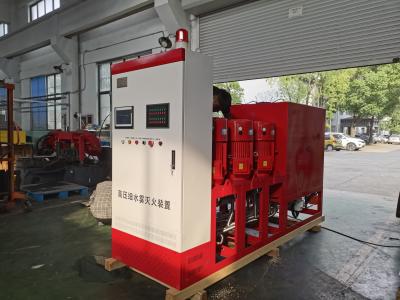 Cina Sistema di estinzione dell'incendio a nebbia d'acqua Liumer Computer Room Dispatch Center Pump Group Type High Pressure Water Mist Device in vendita