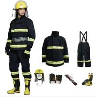 China Customizable Firefighting Safety Uniform Five Piece Set for Fireman Protective Clothing for sale