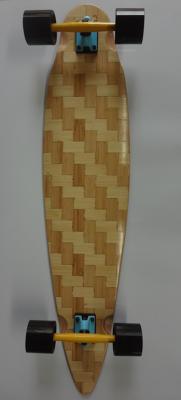 Cina OEM 5 strati dell'acero di norma canadese di bambù di Longboard EN13613 in vendita