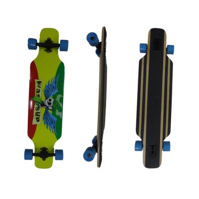 Cina Ultimo acero canadese Longboard, verde in discesa di skateboarding indietro in vendita