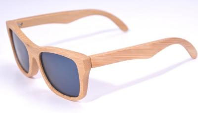 China Brown Mens 100% UV400 Skateboard Wooden Sunglasses For Unisex Wearing for sale