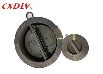 Cina BACCANO morbido doppio PN16 del metallo di Seat EPDM dell'acciaio inossidabile della valvola di ritenuta del piatto del wafer di H77X-150LB in vendita