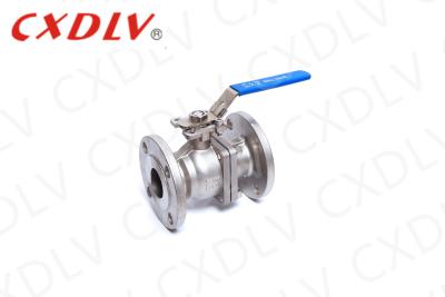 China Carbon Steel Flanged Ball Valve Duty with CF8 Ball Material for sale