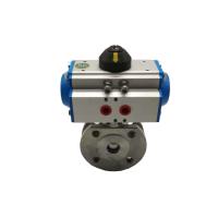 China CXDLV Q71F Monoblock Wafer Ball Valve DN15-DN200 1.6MPa PTFE Seal for sale