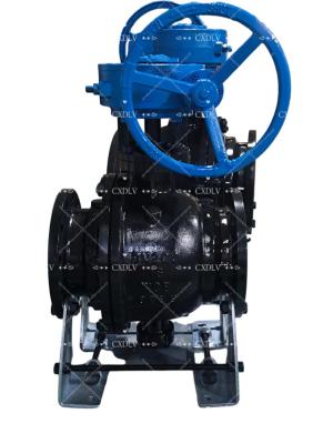 Cina Valvola a sfera fissa in acciaio inossidabile, valvola a sfera a flangia manuale Acqua, olio, gas in vendita